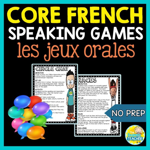 The Importance of Speaking Games in French Class
