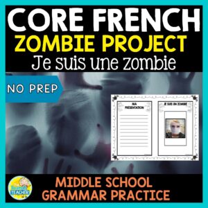 Halloween in the Middle Years French classroom for engagement.